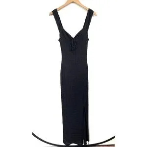 Free People | Dresses | Free People Beach Eleni Bodycon Maxi Dress Size ...
